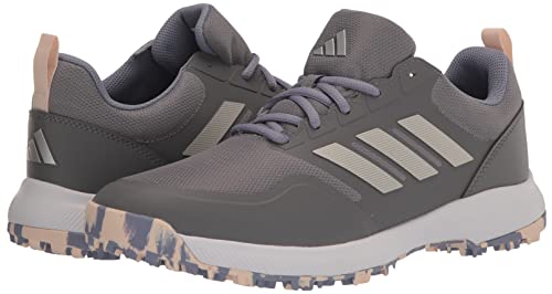 adidas Women's W TECH Response SL3 Golf Shoe, Grey Three/Silver met./Silver Violet, 8