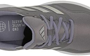 adidas Women's W TECH Response SL3 Golf Shoe, Grey Three/Silver met./Silver Violet, 8