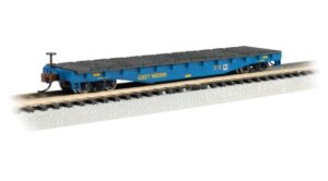 bachmann trains - 52' flat car - csx® #602360 - n scale