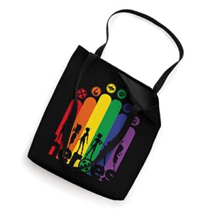 Miraculous Ladybug Rainbow Collection All Heroez Tote Bag