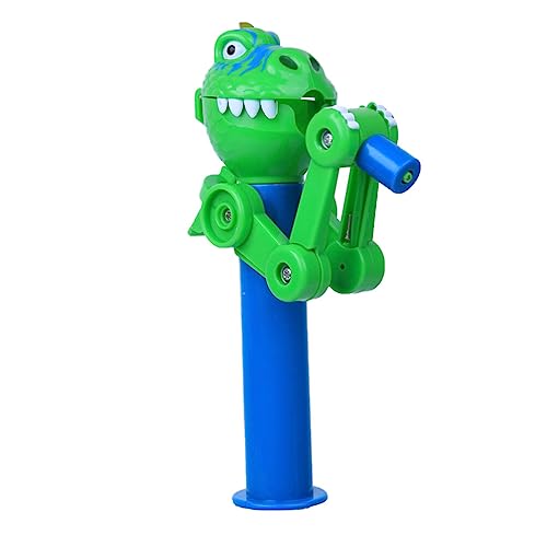 Totority Dinosaur Lollipop Robot, Fashion Dinosaur Shape Robot Cute Lollipop Candy Storage for Kids Girls Toddlers Boys