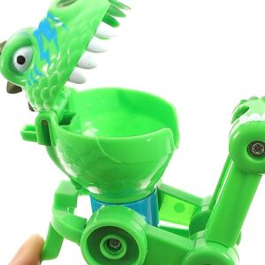 Totority Dinosaur Lollipop Robot, Fashion Dinosaur Shape Robot Cute Lollipop Candy Storage for Kids Girls Toddlers Boys