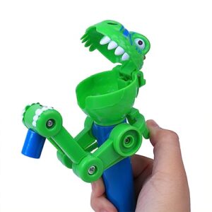 Totority Dinosaur Lollipop Robot, Fashion Dinosaur Shape Robot Cute Lollipop Candy Storage for Kids Girls Toddlers Boys