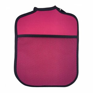 ytykinoy neoprene pickleball paddle cover pickleball racket sleeve (hot pink)