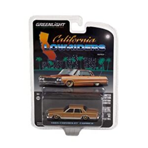 1985 Chevy Caprice, Custom Gold - Greenlight 63010C/48-1/64 Scale Diecast Model Toy Car