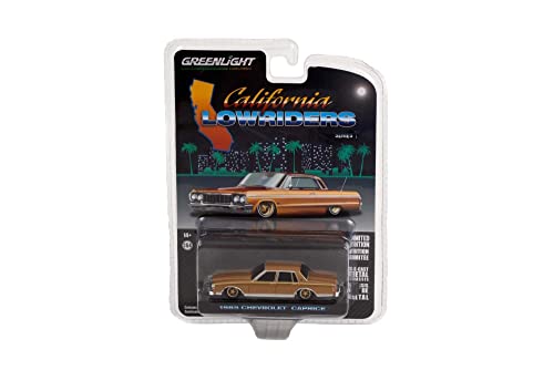 1985 Chevy Caprice, Custom Gold - Greenlight 63010C/48-1/64 Scale Diecast Model Toy Car