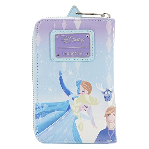 Loungefly Disney Frozen Princess Castle Zip Around Wallet Frozen One Size