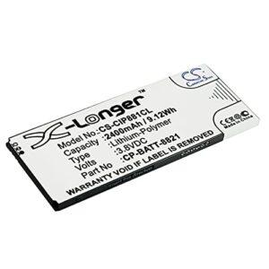 uuzx li-polymer battery replacement for cisco 74-102376-01, cp-batt-8821, gp-s10-374192-010h 8800