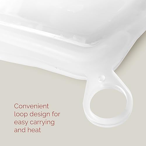 Reli. Reusable Silicone Bag (1 Pack) | Snack (500 ml), Clear | Silicone Bag for Food Storage | Small Reusable Food Storage Bag for Food, Meal Prep, Storage | Leak-Proof, Dishwasher/Freezer Safe