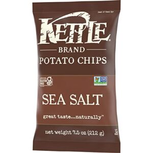 Kettle Brand Sea Salt Kettle Potato Chips, 7.5 Oz