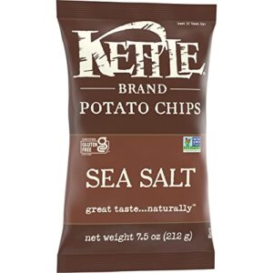 Kettle Brand Sea Salt Kettle Potato Chips, 7.5 Oz