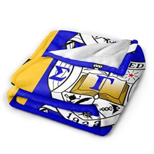 Sigma Gamma Rho Throw Blanket Super Soft Velvet Blanket Men Women Kids Gifts,tparaphernalia,Gifts,sorority50 x40