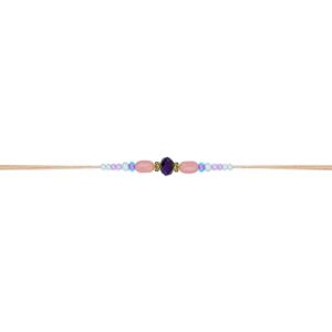 TRIYASHH Rakhi for Brothers for Raksha Bandan Rakhi Stone/Beads Design Rakhi Handmade Rakhi (D42)