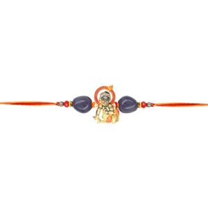 TRIYASHH Balkrishna Rakhi Beads Design Rakhi for Brother Raksha Bandhan Rakhi Handmade Rakhi (D1)