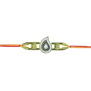 Rakhi for Brother Designer Rakhi with Beads Design Rakhi Raksha-Bandhan Gifts for Brother Sister (D27)