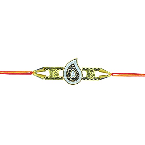 Rakhi for Brother Designer Rakhi with Beads Design Rakhi Raksha-Bandhan Gifts for Brother Sister (D27)