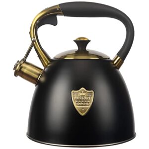 tea kettle -2.9 quart tea kettles stovetop whistling teapot stainless steel tea pots for stove top whistle tea pot