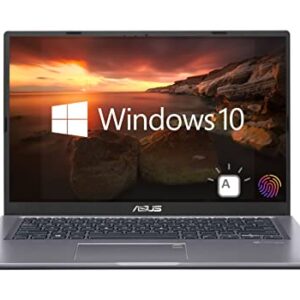 Asus 2022 Newest VivoBook Laptop, 14" Full HD Non-Touch Display, Intel Core i3-1115G4 Processor, 8GB DDR4 RAM, 128GB M.2 SSD, Backlit Keyboard, HDMI, Webcam, Wi-Fi, Bluetooth, Windows 10 Home, Grey