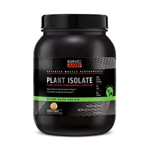 gnc amp nature-based protein - vanilla cookie