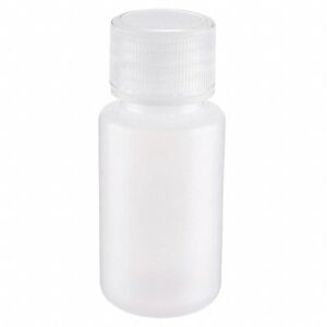 united scientific™ bnm090-pk6 leakproof 3oz (90ml) travel bottle | hdpe bottle with lined polypropylene lid | tsa approved | pack of 6 bottles