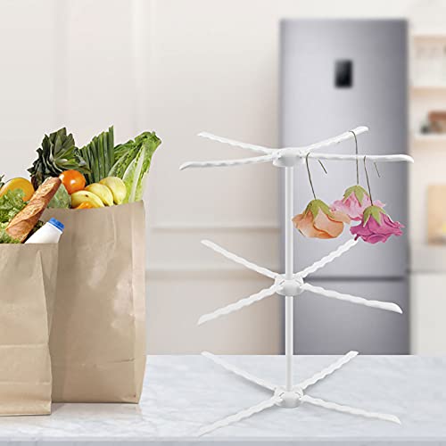 Pasta Rack, Fondant Gum Paste Flower Drying, Fondant Flower Rack Air Dry Stand Cake Decorating Tool Collapsible Household Noodle Dryer Rack, Pasta Rack, Fondant Gum Paste Flower Drying, FondaGum