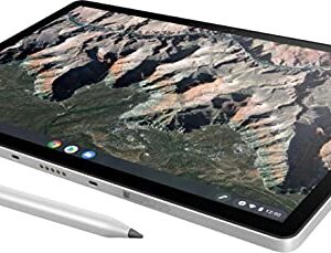 HP Chromebook 11-da0097nr Touchscreen Tablet, 11-inch 2 in 1, Qualcomm Snapdragon 7c, 4GB LPDDR4x RAM, 64GB eMMC, ChromeOS, USB-C, Micro SD Card Reader, Wi-Fi, Bluetooth, Natural Silver (Renewed)