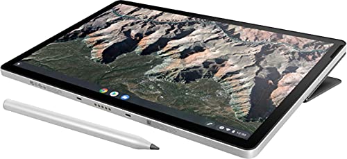 HP Chromebook 11-da0097nr Touchscreen Tablet, 11-inch 2 in 1, Qualcomm Snapdragon 7c, 4GB LPDDR4x RAM, 64GB eMMC, ChromeOS, USB-C, Micro SD Card Reader, Wi-Fi, Bluetooth, Natural Silver (Renewed)