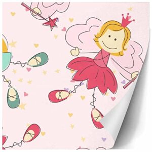 InterestPrint Princess and Fairy Wrapping Paper Design for Christmas and Printed Great - 1 Roll