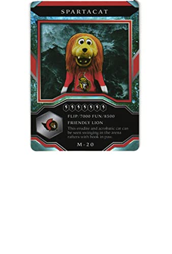 SPARTACAT 2021-22 Upper Deck MVP Mascot Gaming Card #M-20 Card Ottawa Senators Hockey