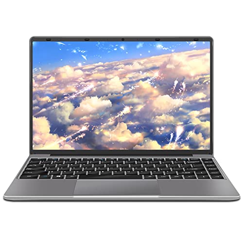 Ruzava/Aocwei Laptop Win 10 14" 6GB DDR4 64GB Storage Intel N4020 (Up to 2.8Ghz) 2-Core 1920x1080 FHD Dual WiFi BT 4.2 Mini HDMI Support 512GB TF 1TB SSD Expand for Work Study Entertainment-Gray