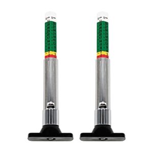 tire tread depth gauge, 2 pack