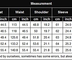 COOFANDY Men's Work Jacket Casual Designer Warm Shirt Jacket Outdoor Hiking Jackets