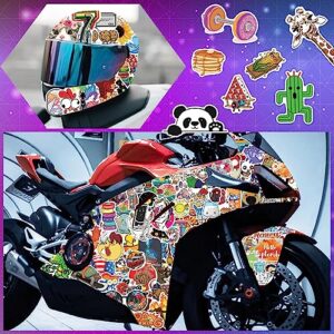 300pcs VSCO Stickers for Water Bottle, Cool Laptop Stickers for Kids Teens, Trendy Graffiti Cute Vinyl Aesthetic Waterproof Stickers Pack for Skateboard Luggage, Colorful Funny Stickers