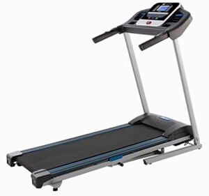 xterra fitness tr folding treadmill, 250 lb weight capacity, black