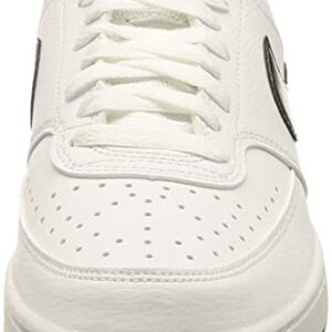 NIKE Men's Sneaker, White Black Metallic Gold, 10.5