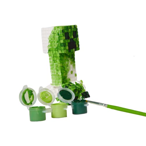 Innovative Designs Minecraft Paint Your Own Figurines Arts and Crafts Set for Boys and Girls