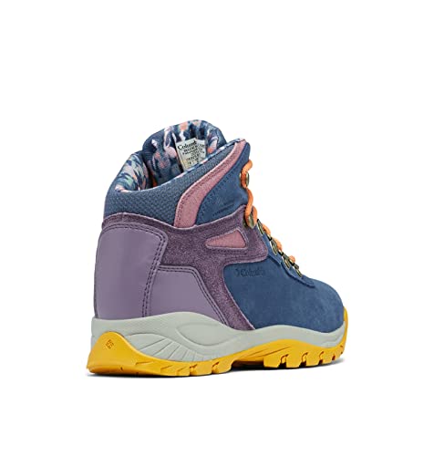 Columbia Women's Newton Ridge Plus Waterproof Amped Desert Night, Nocturnal/Antique Iris, 8.5