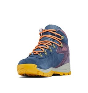 columbia women's newton ridge plus waterproof amped desert night, nocturnal/antique iris, 8.5