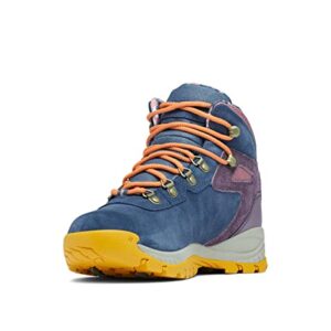 Columbia Women's Newton Ridge Plus Waterproof Amped Desert Night, Nocturnal/Antique Iris, 8.5