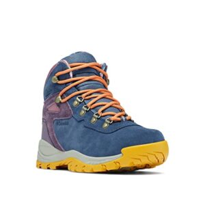 Columbia Women's Newton Ridge Plus Waterproof Amped Desert Night, Nocturnal/Antique Iris, 8.5