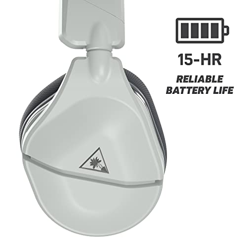 Turtle Beach Stealth 600 Gen 2 Wireless Gaming Headset for PlayStation 5, PS4 Pro, PS4 & Nintendo Switch with 50mm Speakers, 15-Hour Battery life, Flip-to-Mute Mic, and Spatial Audio - White (Renewed)