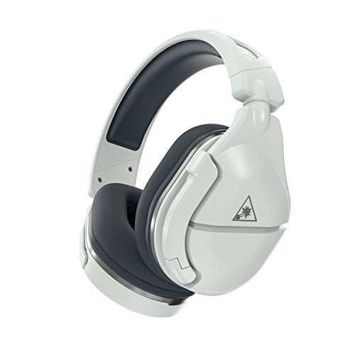 Turtle Beach Stealth 600 Gen 2 Wireless Gaming Headset for PlayStation 5, PS4 Pro, PS4 & Nintendo Switch with 50mm Speakers, 15-Hour Battery life, Flip-to-Mute Mic, and Spatial Audio - White (Renewed)