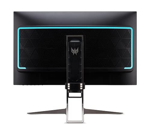 Acer Predator XB323QU NVbmiiphzx 31.5" WQHD 2560 x 1440 Gaming Monitor | G-SYNC Compatible | Agile-Splendor IPS 400 | Up to 170Hz Refresh Rate | Up to 0.5ms | TUV/Eyesafe | Display Port & 2 x HDMI 2.0