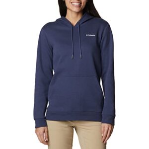 Columbia Women's Logo II Hoodie, Nocturnal/Boundless, Large