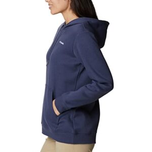 Columbia Women's Logo II Hoodie, Nocturnal/Boundless, Large