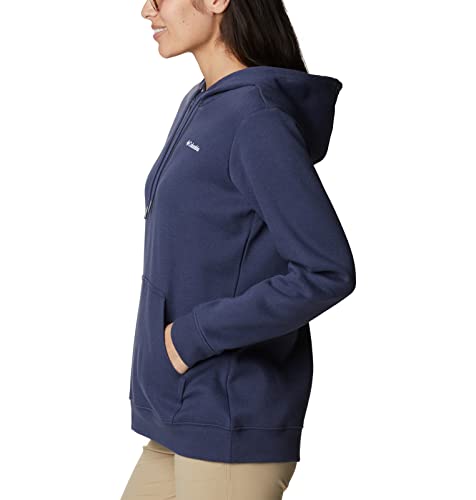 Columbia Women's Logo II Hoodie, Nocturnal/Boundless, Large