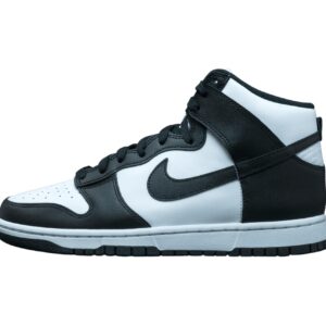 Nike Mens Dunk HI Retro DD1399 105 Black/White - Size 11.5