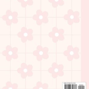 Composition Notebook: Wide Ruled Lined Paper Journal | Pink Flowers Pattern Workbook for Girls Teens Students School Work and College