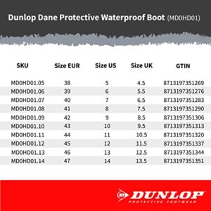 Dunlop Protective Footwear, Dane US,MD0HD01.11, Size 11 US