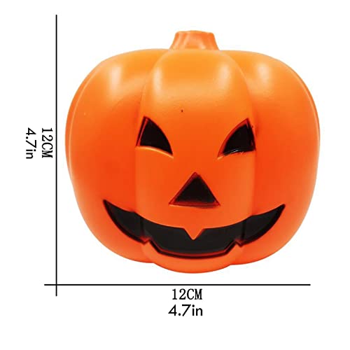 Halloween Jack-O-Lantern,Pumpkin Figurine Lamp for Outdoor Indoor Decoration, Halloween Pumpkin Light for Fall and Thanksgiving Party Decoration